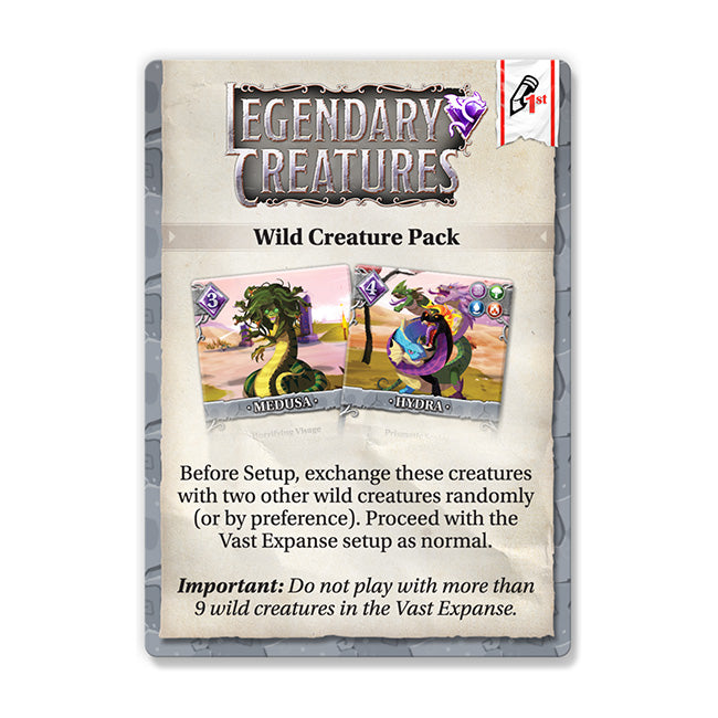 Buy the Legendary Creatures: Wild Creature Pack at Pencil First Games