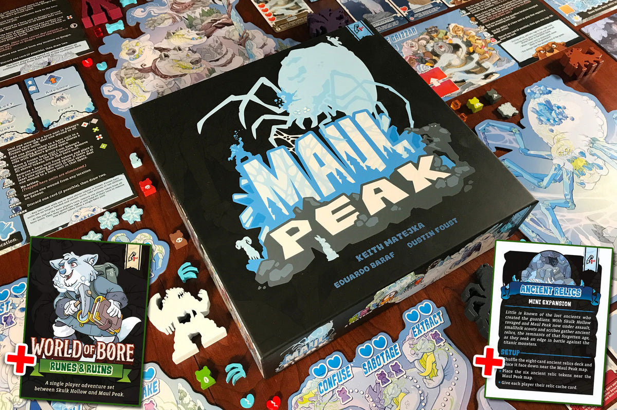 Buy the Maul Peak and Runes & Ruins Bundle at Pencil First Games